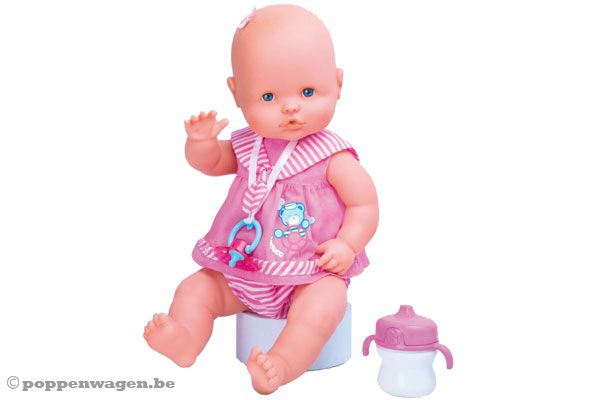 Knuffeltoys Babypop compleet met functies | Poppenwagen.be